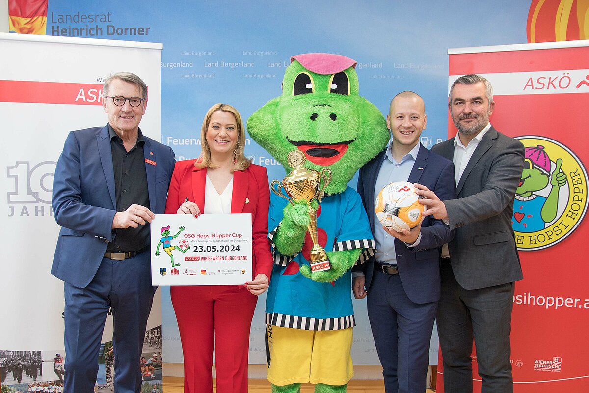 Mädchen am Ball - „Hopsi Hopper Cup 2024“ - Land Burgenland