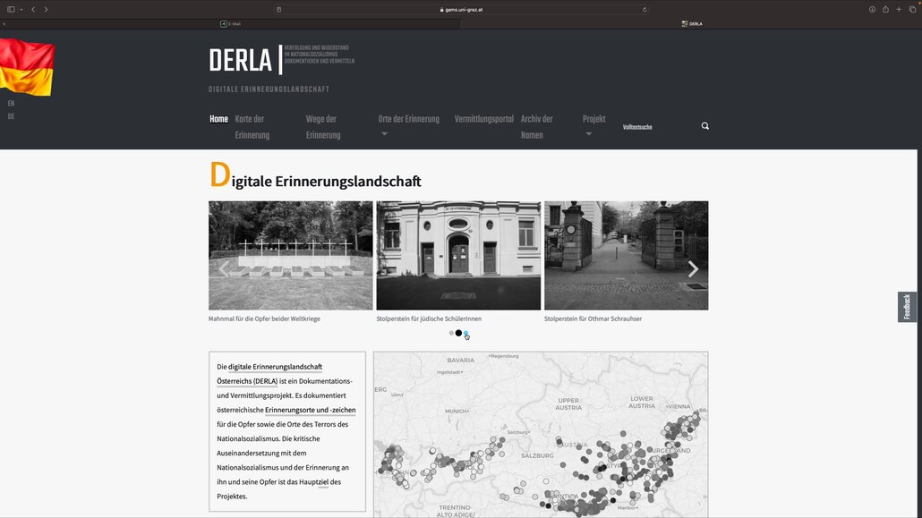 Gedenkzeichen burgenländischer NS-Opfer - durch DERLA-Kooperation ...