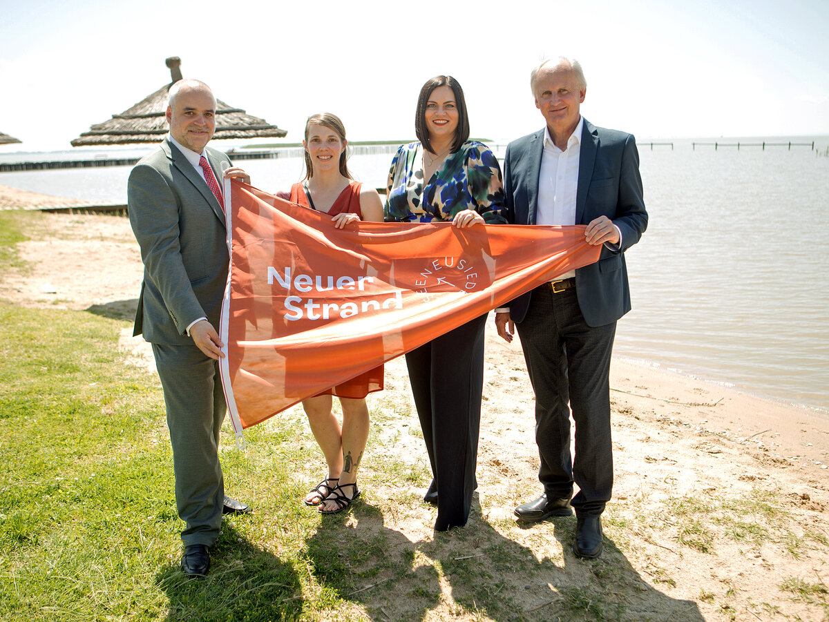 "Neuer Strand Neusiedler See" feiert seine Neueröffnung - Land Burgenland