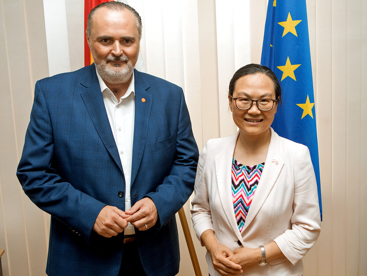 LH Doskozil empfing chinesische Botschafterin in Eisenstadt - Land Burgenland