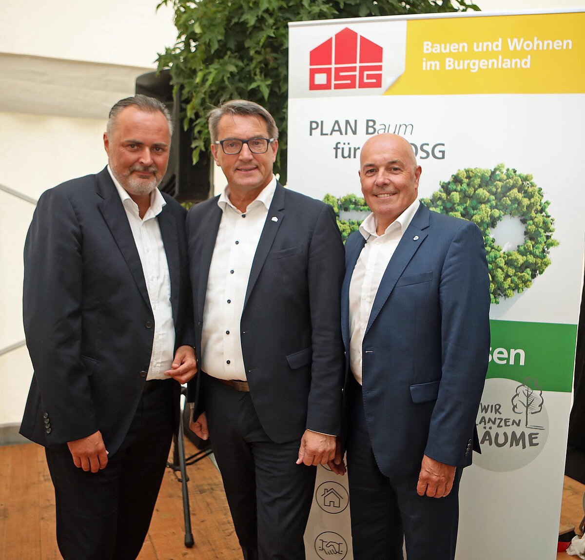 Feierlicher Spatenstich für neue OSG-Zentrale - Land Burgenland