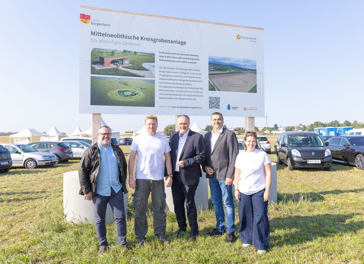 Kreisgrabenlage in Rechnitz öffnet Zeitfenster zur Jungsteinzeit - Land ...