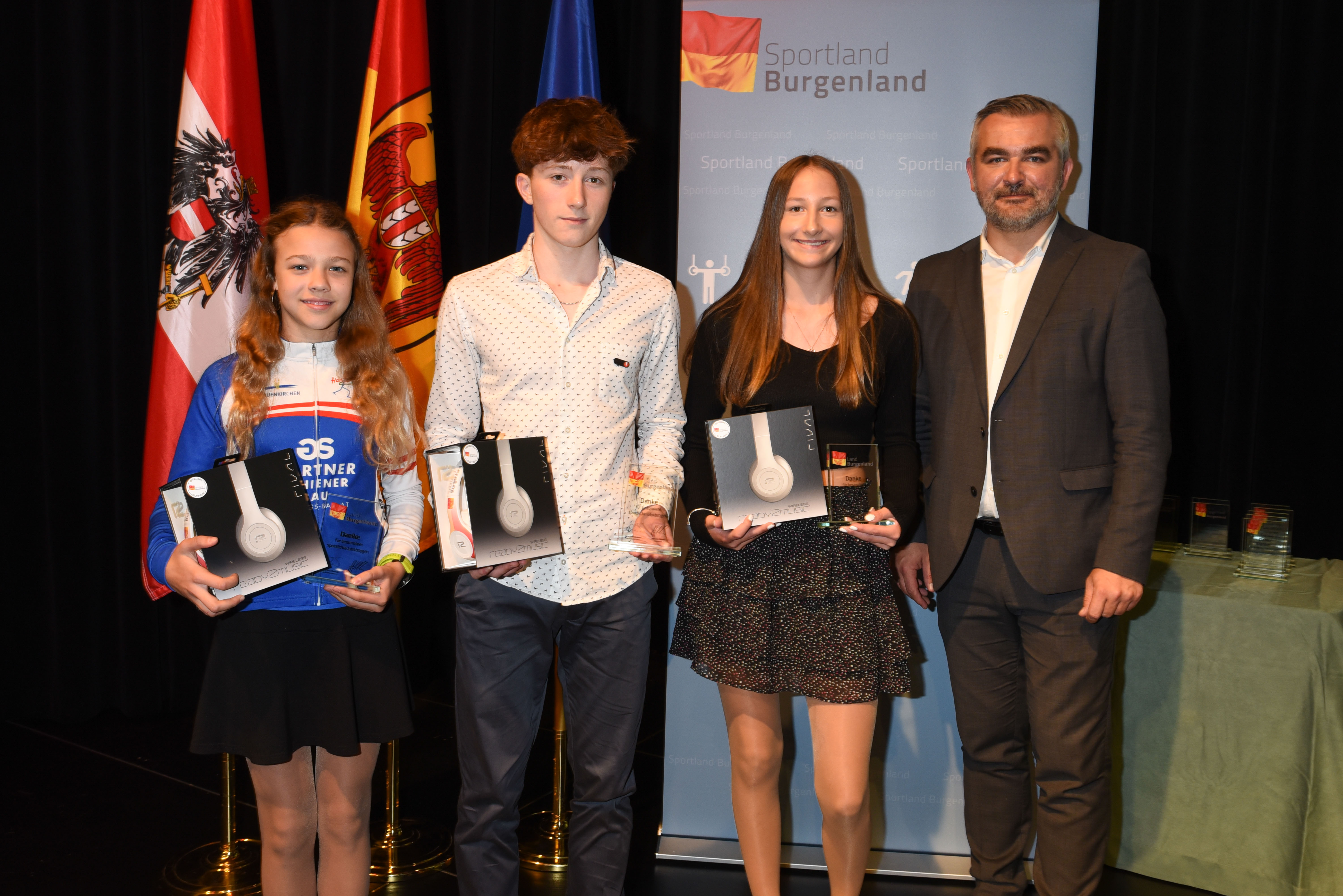 LR Dorner: erfolgreiche burgenländische Sportlerinnen und Sportler ausgezeichnet - Land Burgenland