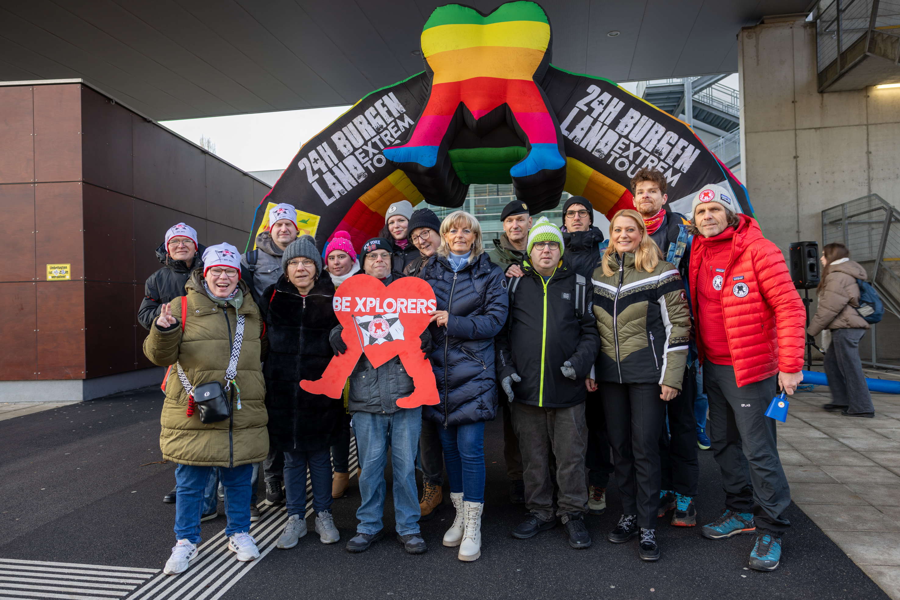„School of Walk“ und „Walky“ im Rahmen der Burgenland Extrem Tour 2025 ...
